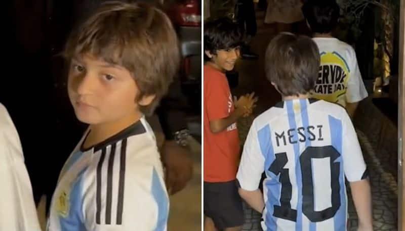 Shah Rukh Khan's Youngest, Abram Khan, Makes Rare Public Appearance In ...