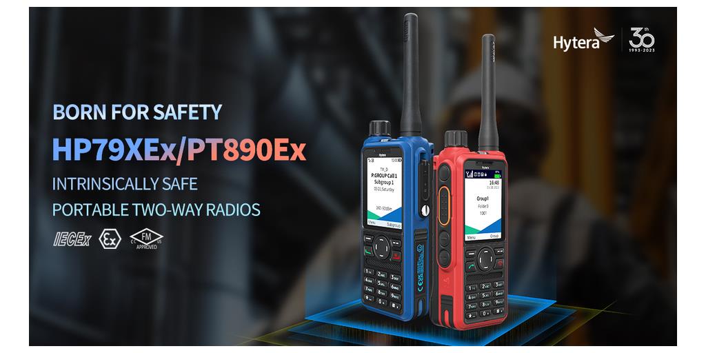 Hytera Launches New Generation Of Intrinsically Safe Two-Way Radios For ...