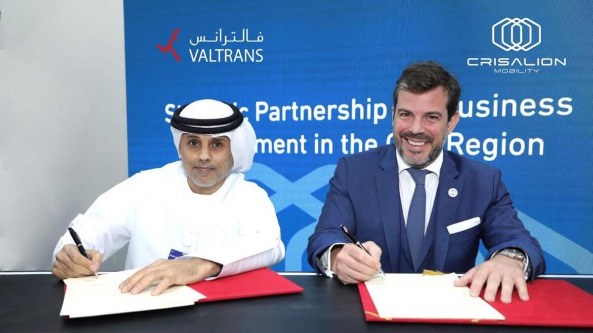 Dubai Airshow 2023: Crisalion Mobility And Valtrans Join Forces