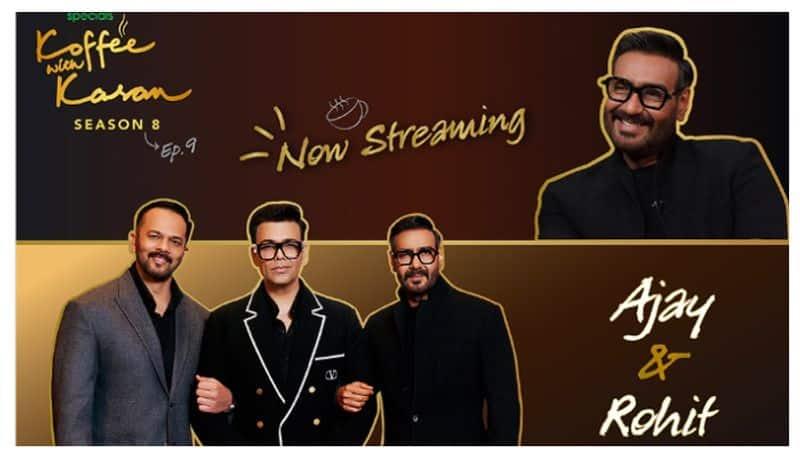 Koffee With Karan 8: Ajay Devgn, Rohit Shetty Spill Beans On 'Kouch'; Here's Top 6 Moments