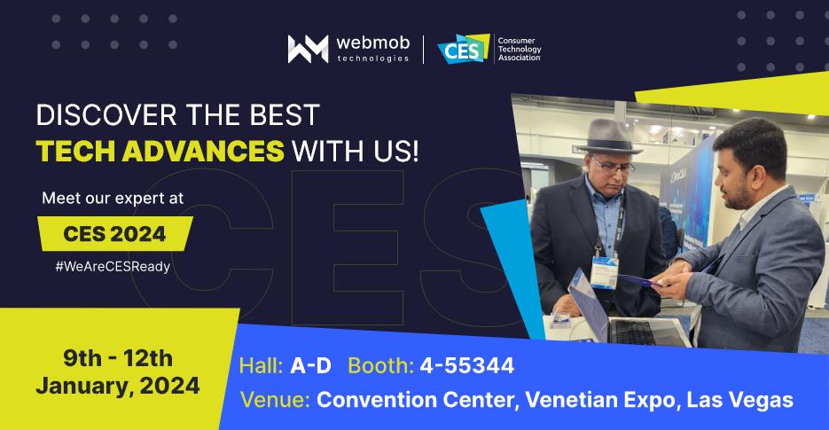 Webmob Technologies Will Display Innovative Tech Solutions At CES 2024
