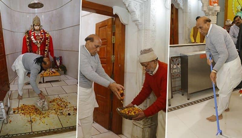 Swachh Teerth Campaign: Rajnath Singh Participates In Cleanliness Drive ...