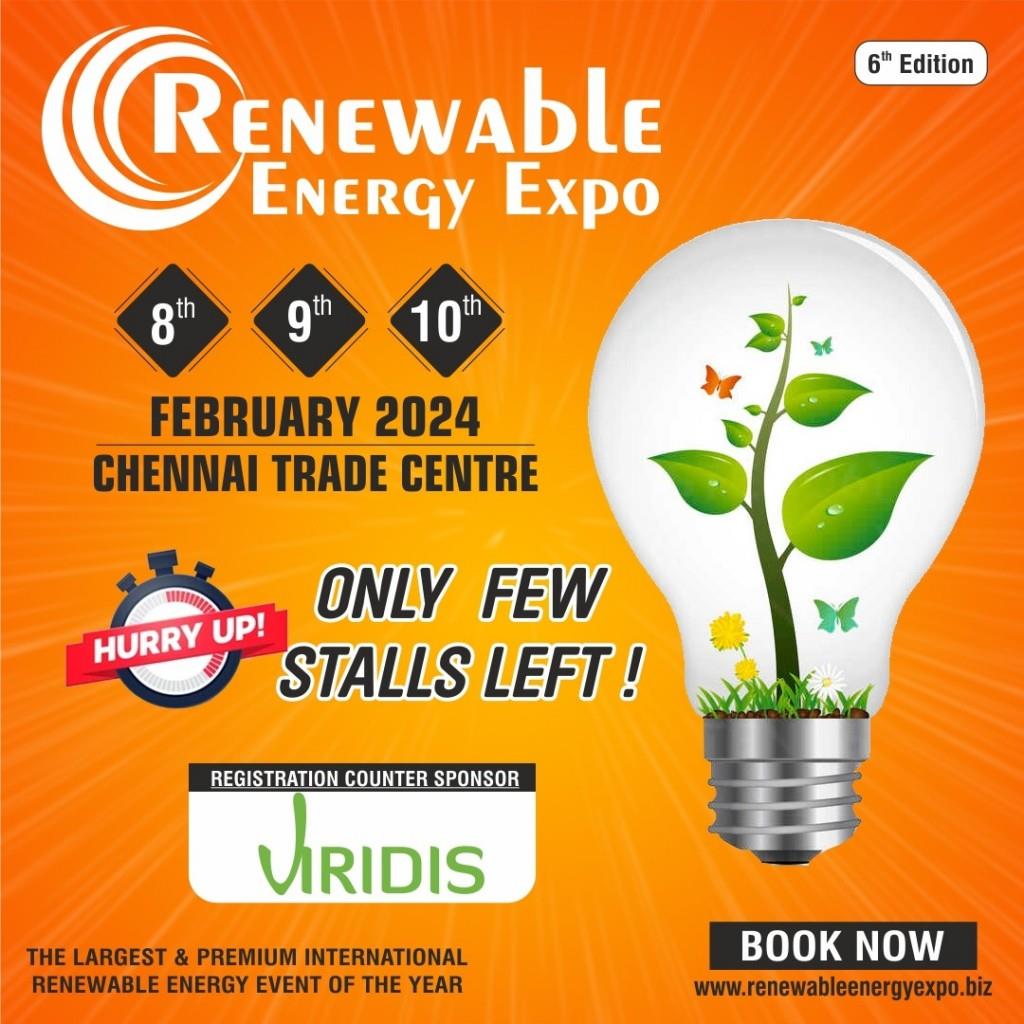Unleash The Power Of A Sustainable Tomorrow At Renewable Energy Expo 2024!
