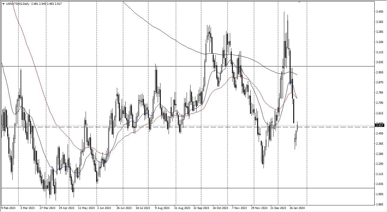 Natural Gas Forecast Today - 25/01: Gas Continues To Recover