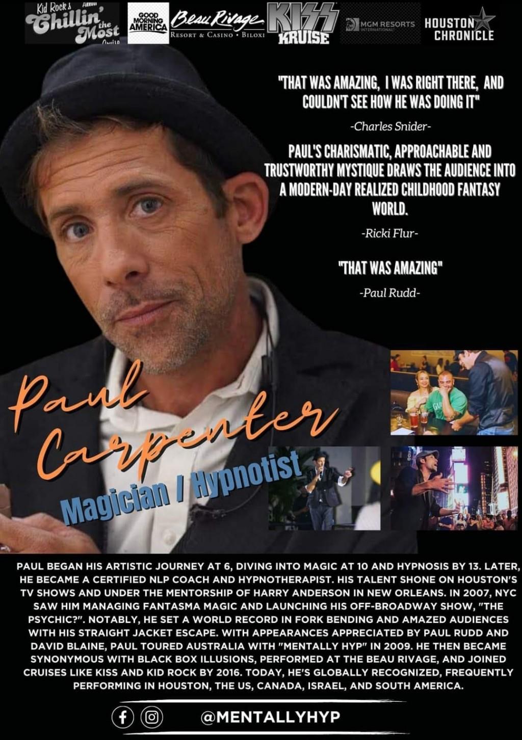 Magician Paul David Carpenter's Heartfelt Magic Journey To Israel: