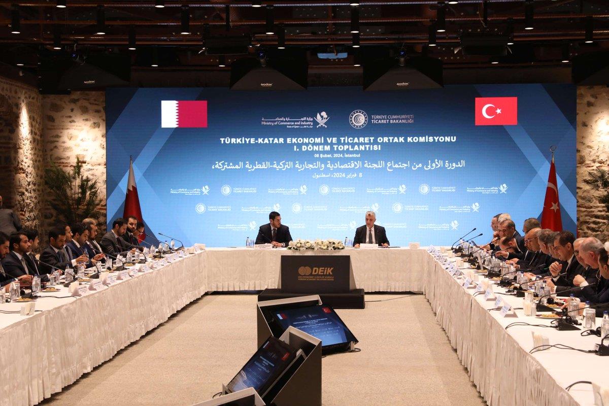 Qatar-Turkiye Joint Economic And Trade Commission Holds Inaugural ...