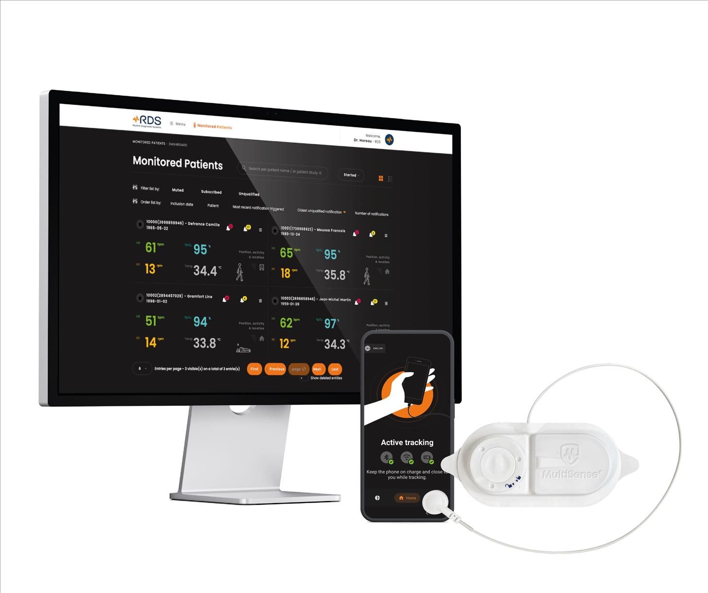 RDS secures CE mark for MultiSense® Remote Patient Monitoring solution