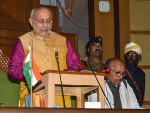Jharkhand Guv Radhakrishnan Takes Oath As Telangana Governor