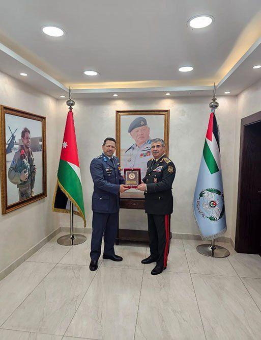 Zakir Hasanov Met With The Commander Of The Jordanian Air Force