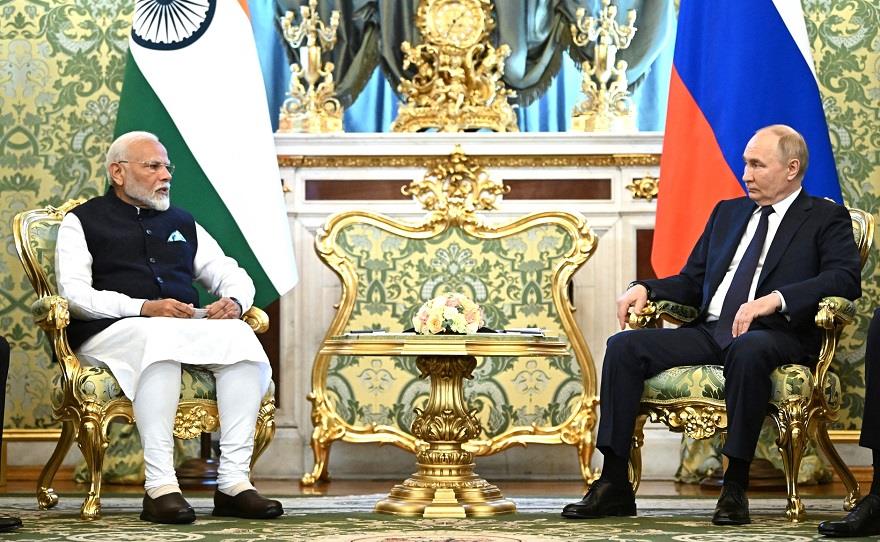 PM Modi In Moscow, Says Russia India's 'All-Weather Friend'