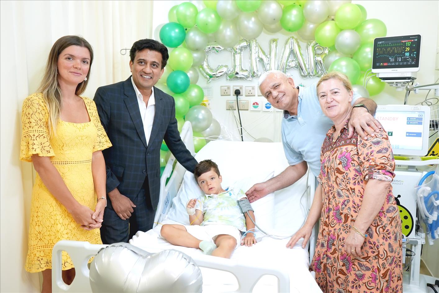 Six-year-old Turkish boy with rare genetic disorder gets ground ...