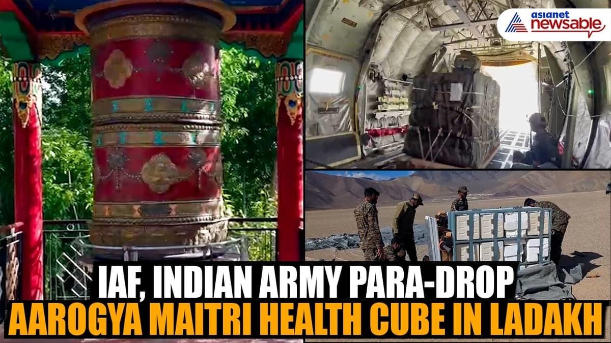 Historic Joint Operation: IAF, Indian Army Successfully Para-Drop ...