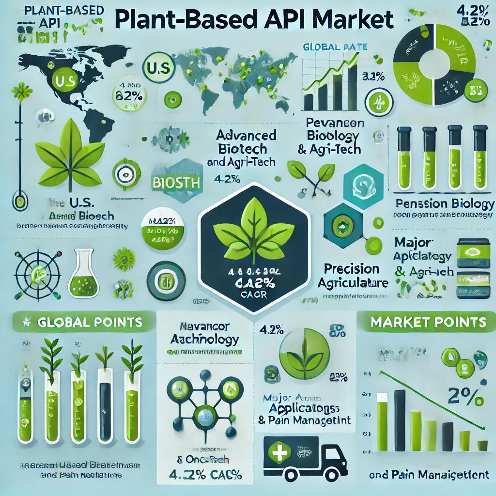 Global Plant-Based API Market Set To Reach USD 52,085.9 Million By 2034 ...