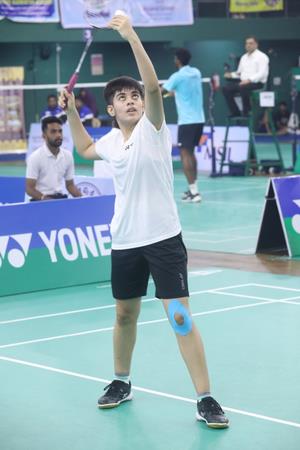Sr National Badminton: Rithvik Sanjeevi Stuns Defending Champion Chirag ...
