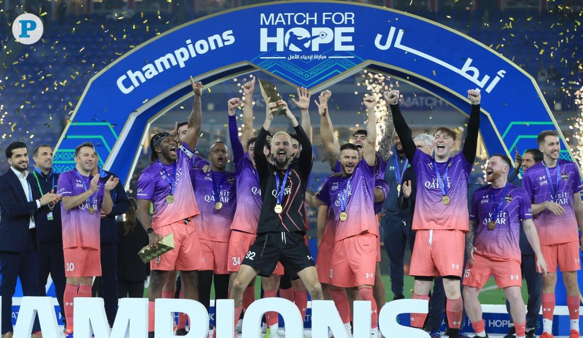 Match For Hope Delights Families In Doha With Star-Studded Football Match