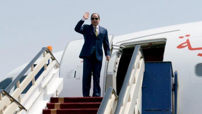 Al-Sisi Arrives In Madrid For Official Visit