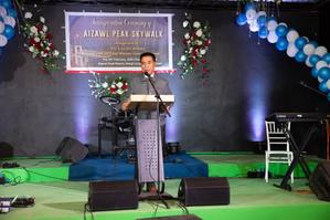 Mizoram CM Inaugurates State’S First Peak Resort Skywalk