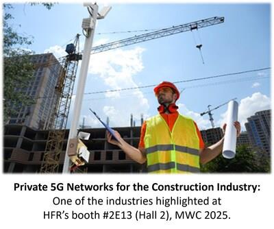 HFR To Showcase Satellite And Private 5G Networking Solutions At MWC 2025