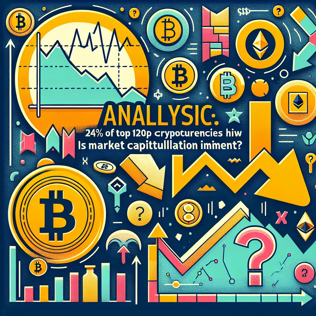 Analysis: 24% Of Top 200 Cryptocurrencies Hit 1-Year Low - Is Market Capitulation Imminent?