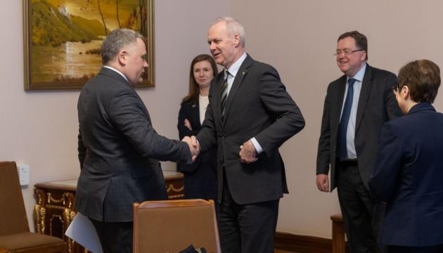 Zhovkva Discusses Cooperation With NATO Assistant Secretary General