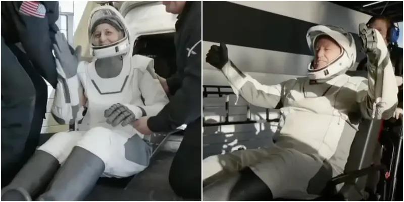 NASA Astronauts Butch Wilmore And Sunita Williams Return To Earth After ...