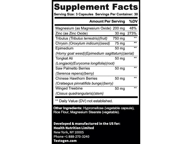 Testogen Under Review: Best Natural Testosterone Booster For Energy In ...