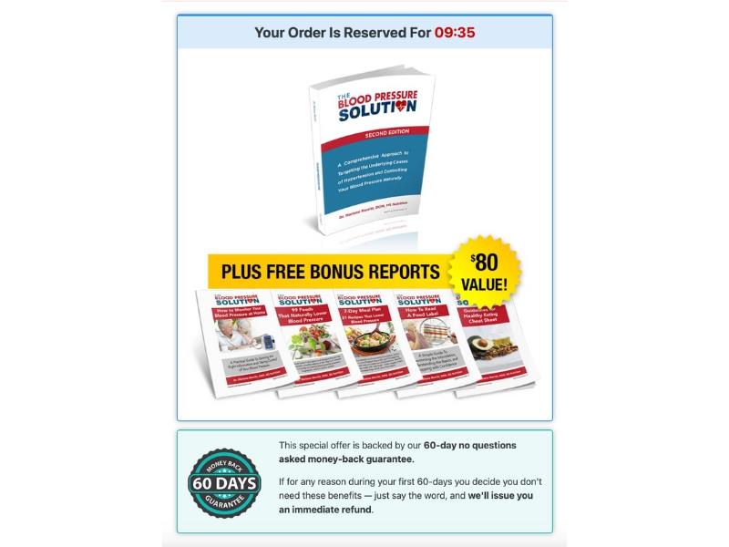 The Blood Pressure Solution Under Review: Complete Hypertension Support ...