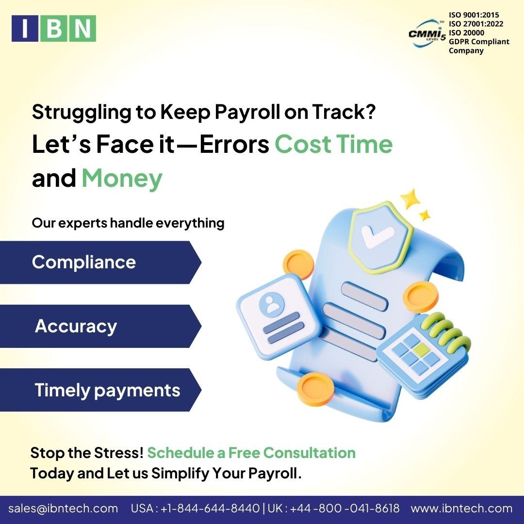 IBN Technologies' Outsourced Payroll Services Resolve Payroll Complexities In Texas' Business ...