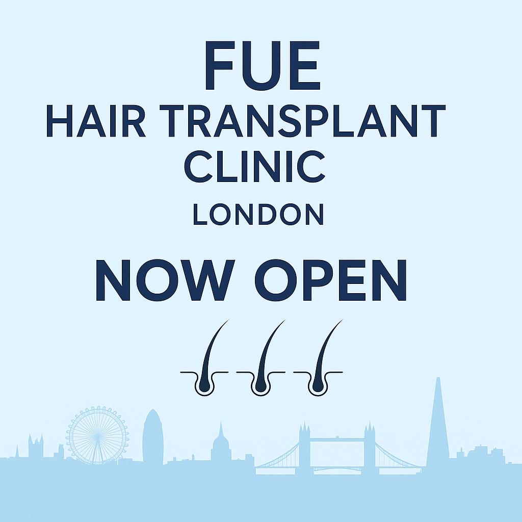 FUE Hair Transplant Clinic London Launches New Website To Enhance ...