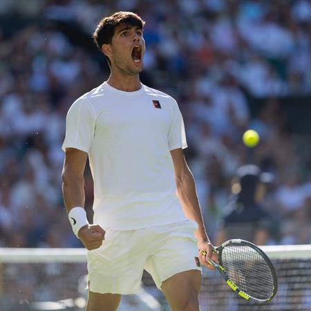 Wimbledon 2025: Carlos Alcaraz Survives A Scare, Beats Fognini In Five Sets