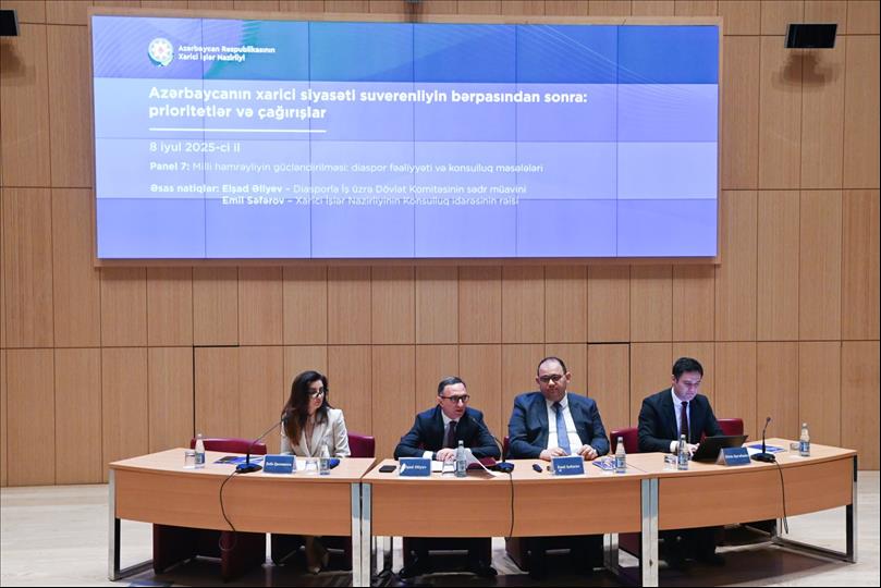 Diplomatic Service Authorities Discuss Protection Of Azerbaijanis ...