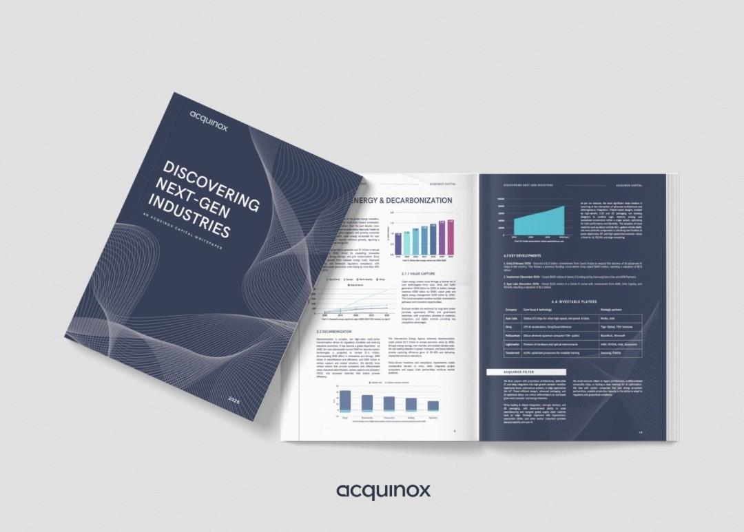 Acquinox Capital Releases A New Research Report“Discovering Next-Gen ...