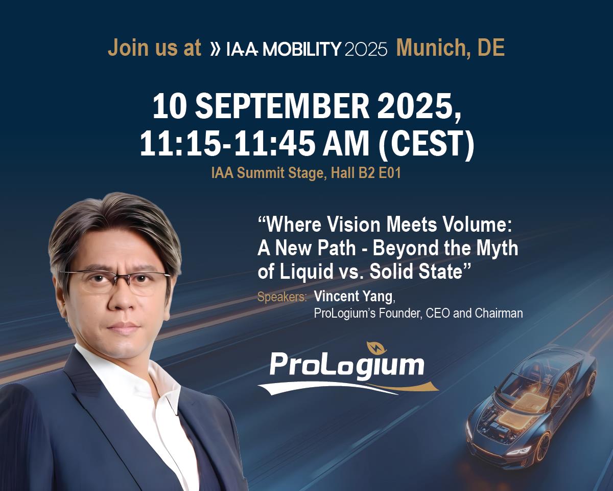 Prologium Showcases Next-Generation Solid-State Battery Breakthrough At ...
