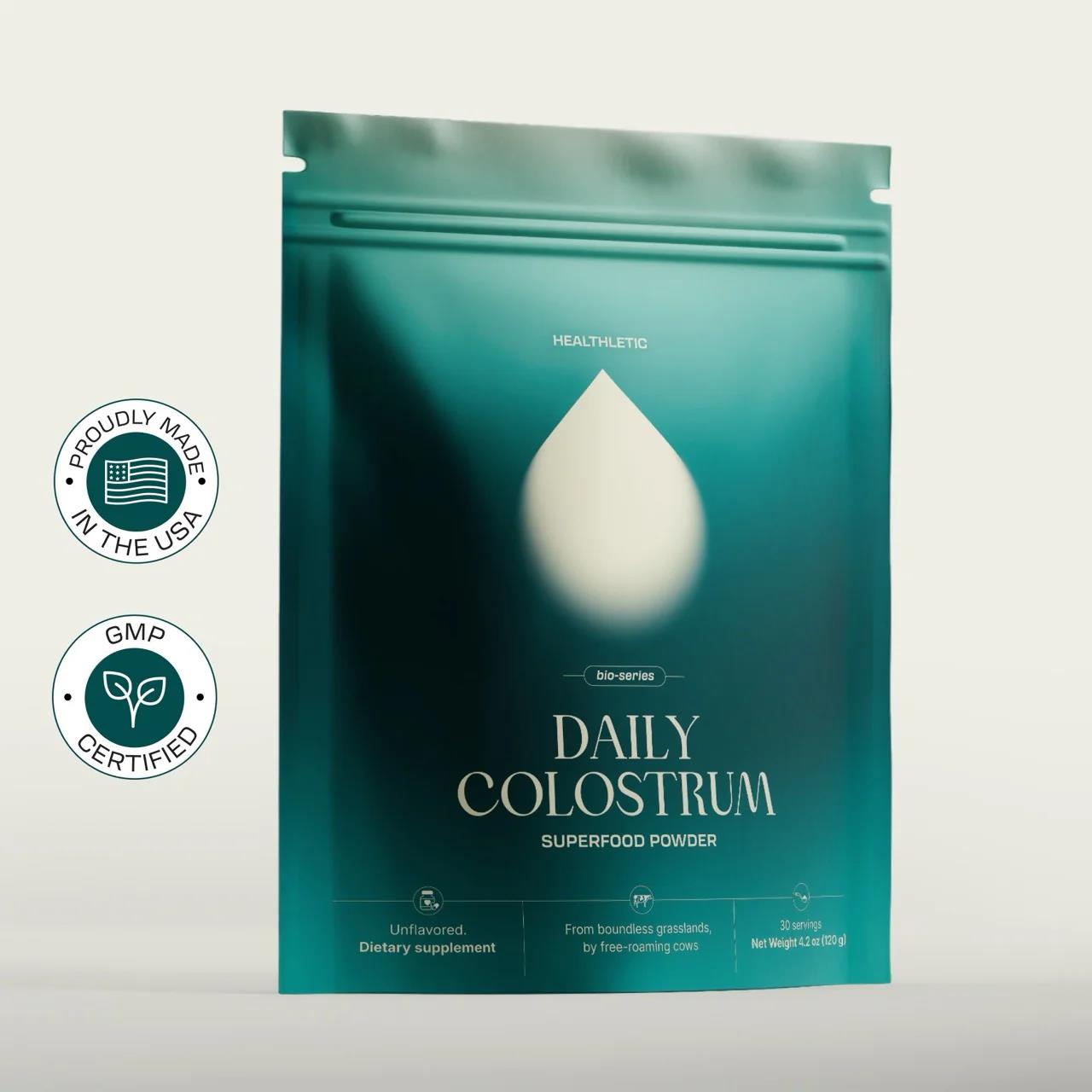 Breaking The Sick Cycle: How Healthletic's First-Day Colostrum With 25% ...