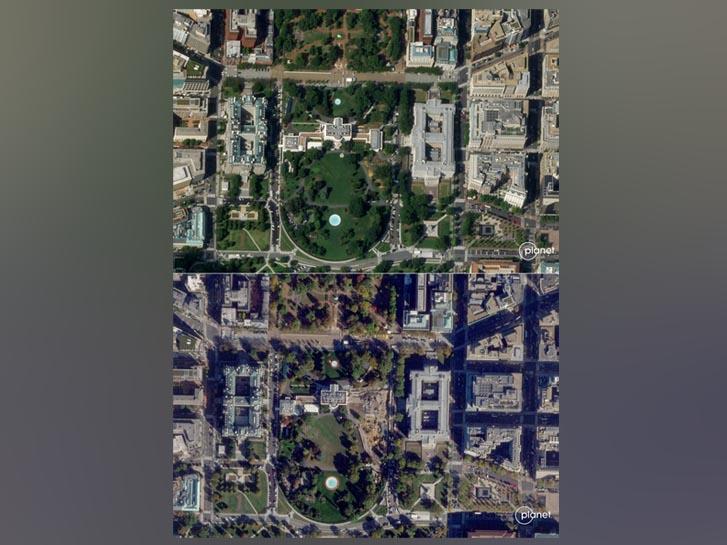 Trump Completes Demolition Of White House East Wing: Satellite Images