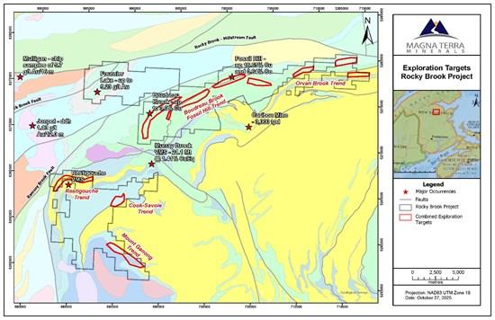 Magna Terra Identifies Multiple Priority Exploraton Targets At The ...