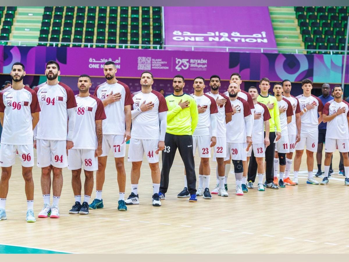 Qatar's Handball Team Defeats Iran In Islamic Solidarity Games