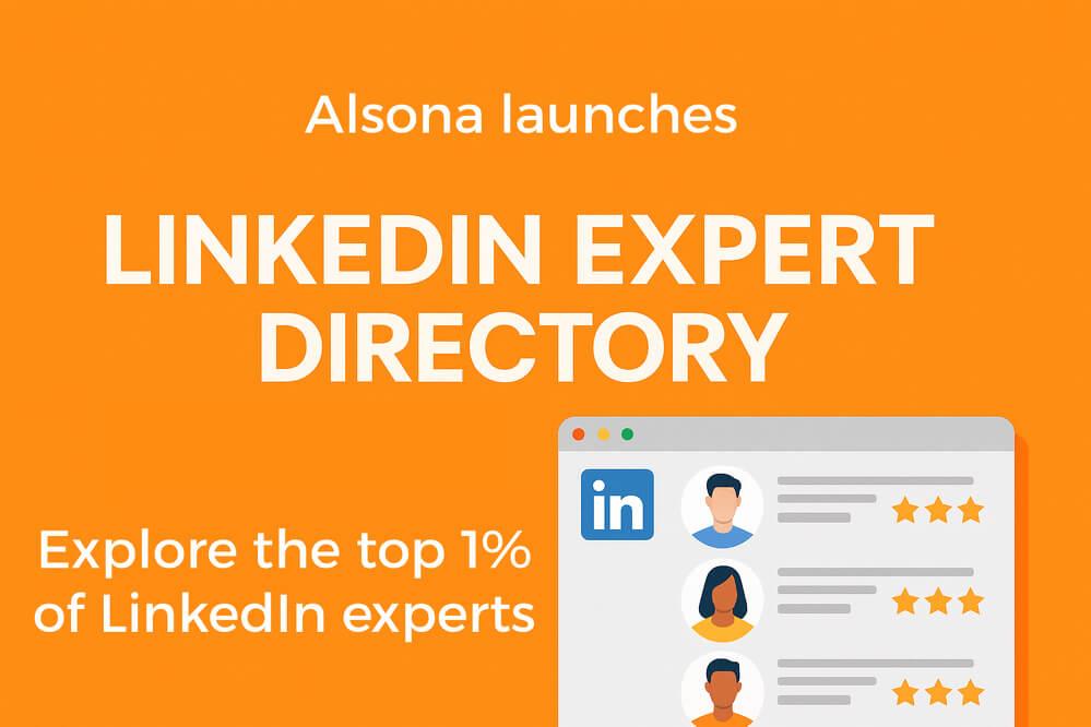Alsona Unveils The First Curated Linkedin Expert Directory