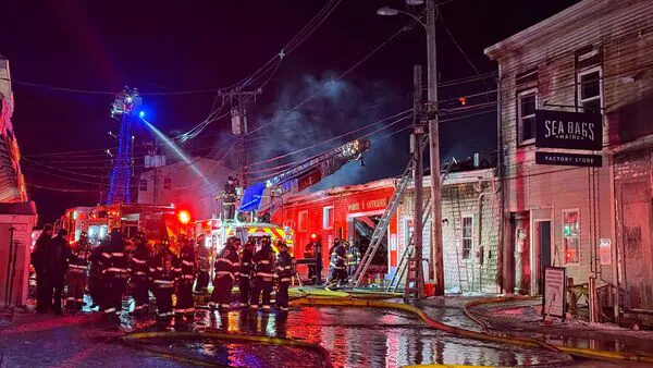 Huge Fire On Portland Waterfront, Video Shows Large Flames Bursting ...
