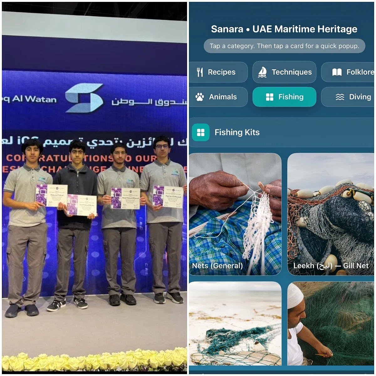 Meet UAE Teens Who Built AI-Powered App To Save Traditional Fishing ...
