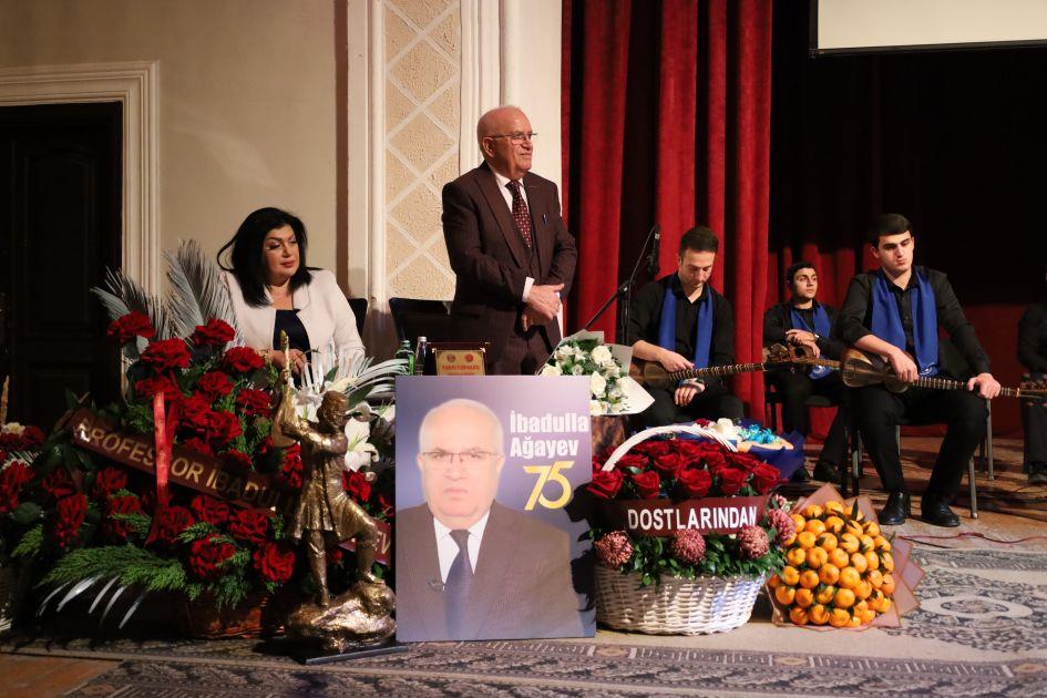 Jubilee Event Marking 75Th Anniversary Of Professor Ibadulla Aghayev ...