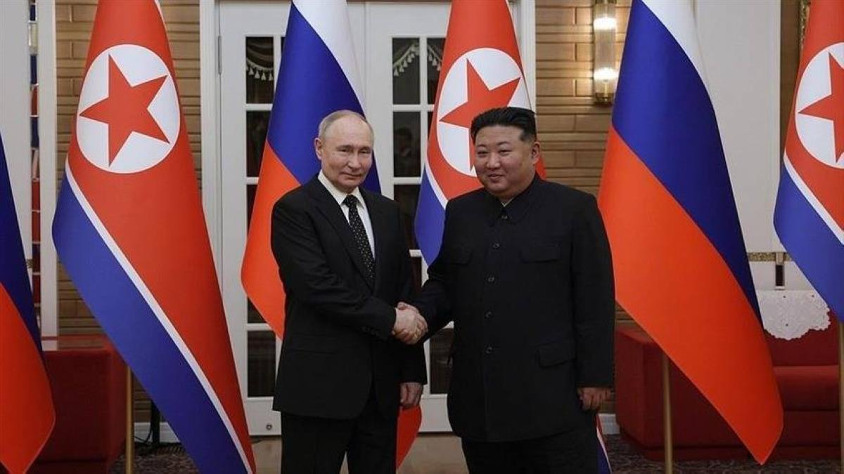 North Koreas Kim Pledges To Unconditionally Support Putin