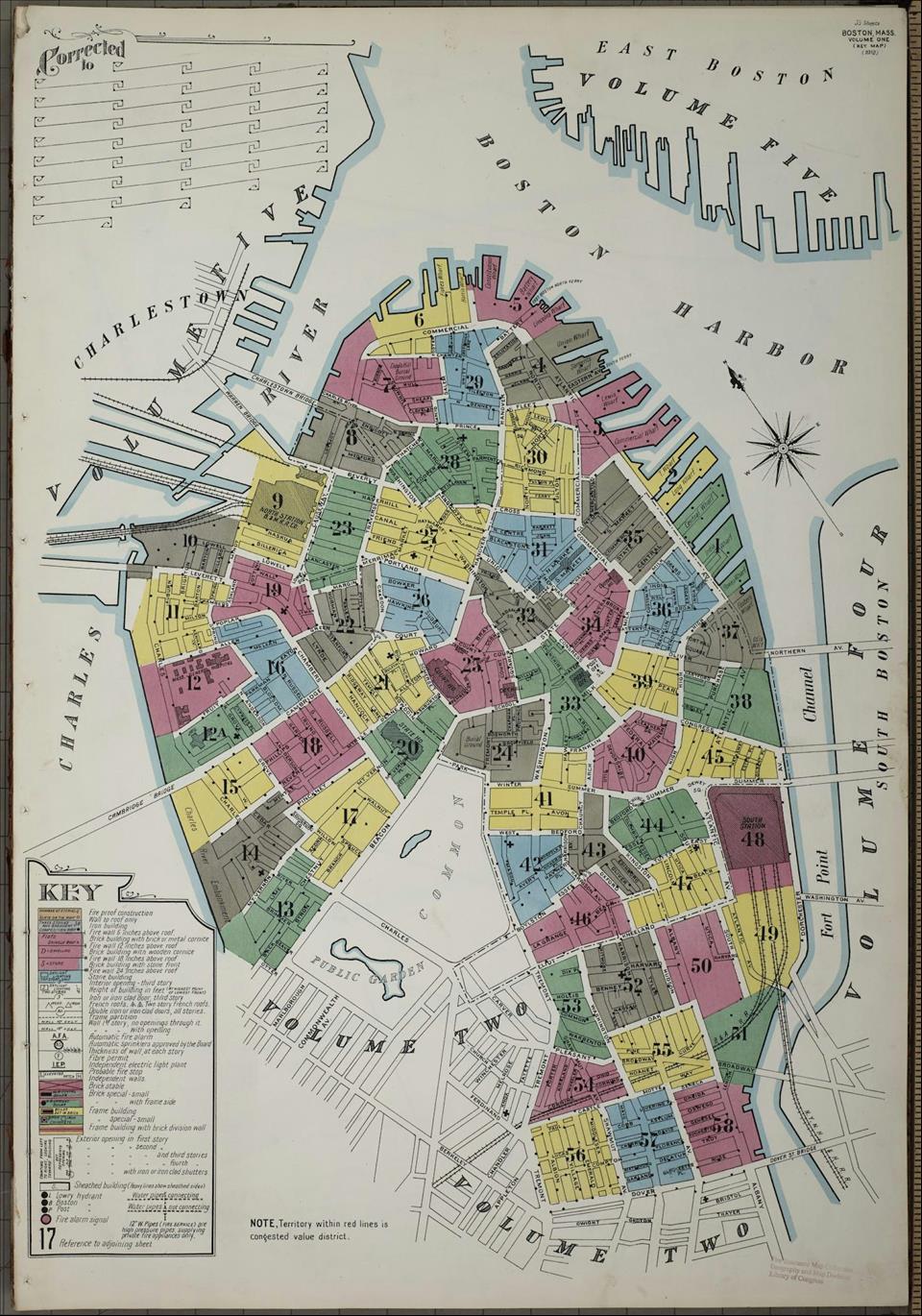 From Flammable Neighborhoods To Moral Hazards, Fire Insurance Maps ...