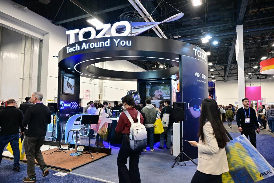 TOZO Captivates CES 2026 Audiences With Breakthrough Audio And AR Wearables