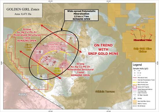 Gold Runner Options Golden Girl Property In British Columbia's Prolific ...