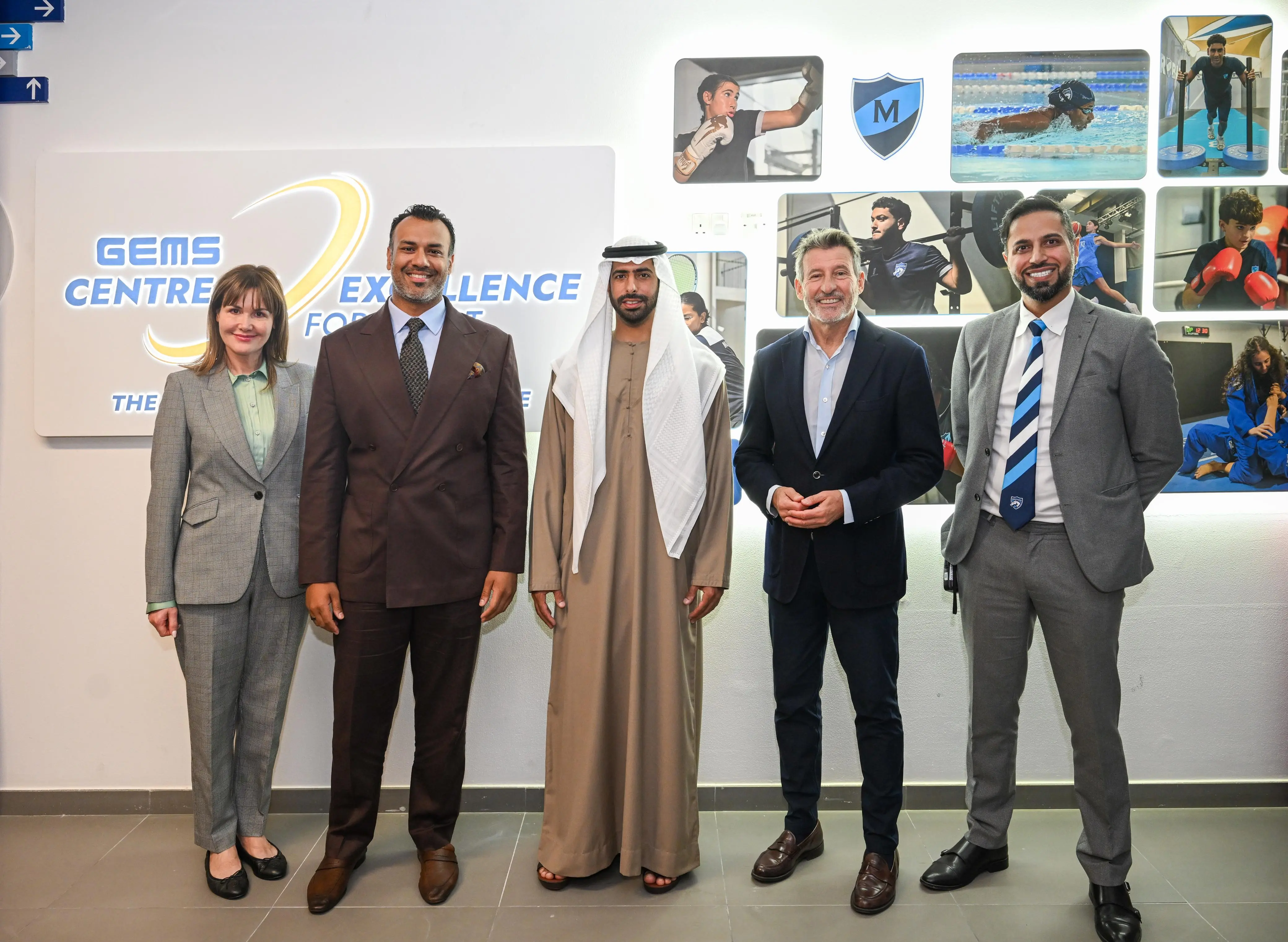 Sheikh Hamdan Bin Saeed Bin Tahnoon Al Nahyan Inaugurates GEMS Centre ...