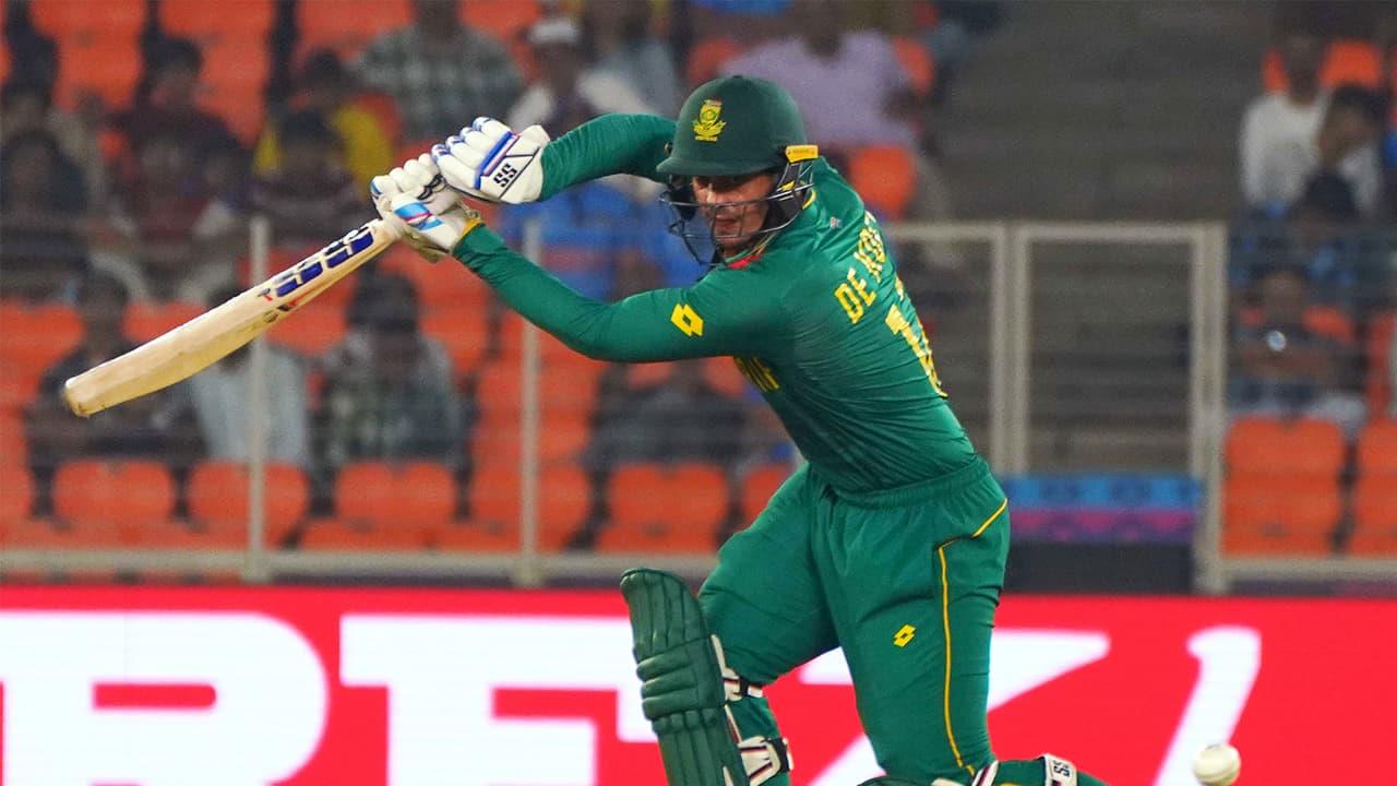 Quinton De Kock's Borrowed-Bat Century Powers South Africa To Victory