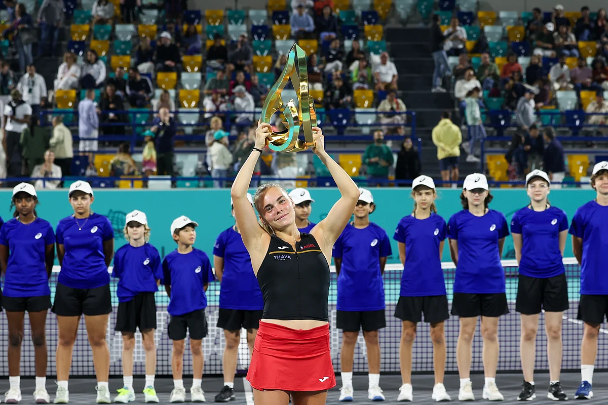 Sara Bejlek Stuns At Mubadala Open, Clinches First WTA Title