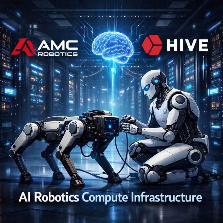 AMC Robotics And HIVE Collaborate On AI Robotics Compute Infrastructure