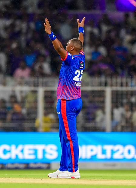 IPL 2026: Ngidi, Kuldeep Pick Three Wickets Each As DC Beat KKR By 40 Runs